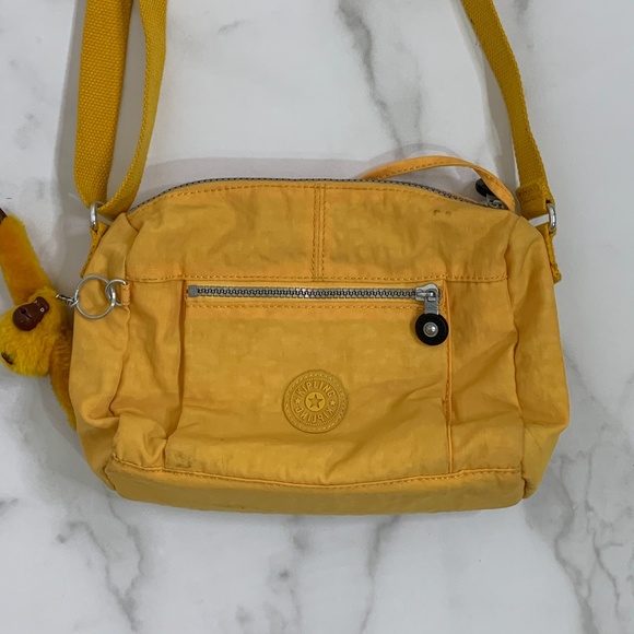 Kipling | Bags | Kipling Bright Yellow Fun Mini Cross Body Purse | Poshmark